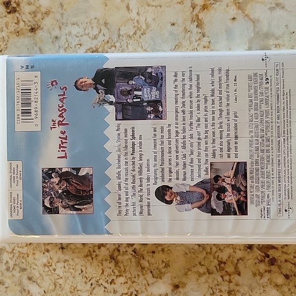 Universal | Media | Universal Studios The Little Rascals Vhs Tape ...